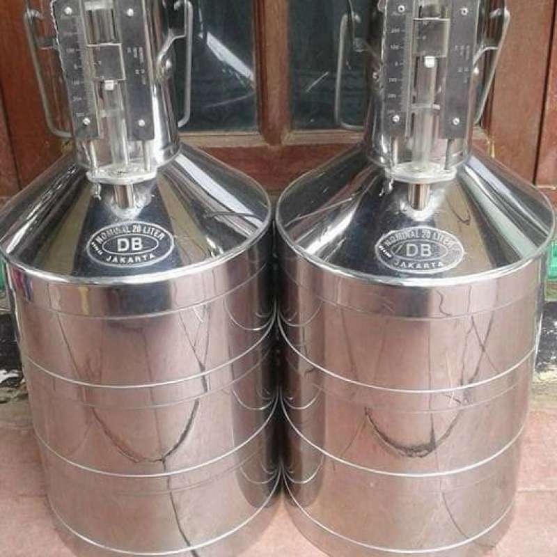 Promo bejana ukur spbu 20 liter ready Diskon 26% di Seller Wiryo Shop ...