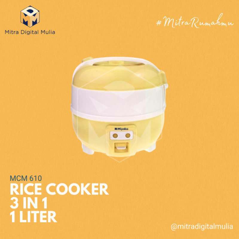 Jual Miyako Mcm 610 Rice Cooker 1 Liter Di Seller Laris Plaza ...