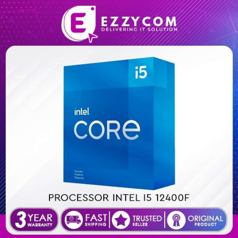 Promo Processor Intel Core I5 12400F Box Alder Lake Socket Lga 1700 ...
