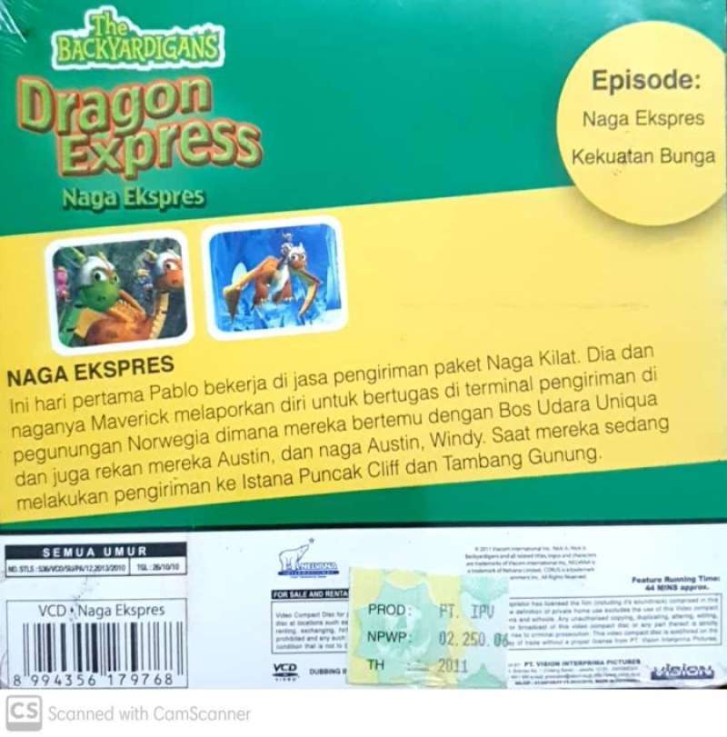 Promo The Backyardigans: Dragon Express | Vcd Diskon 23% Di Seller ...