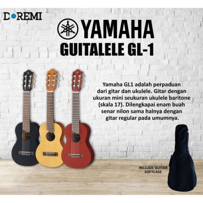 Promo Yamaha Gl 1 Natural Guitalele With Case Diskon 23% Di Seller Qeira Store - Kalibata, Kota ...