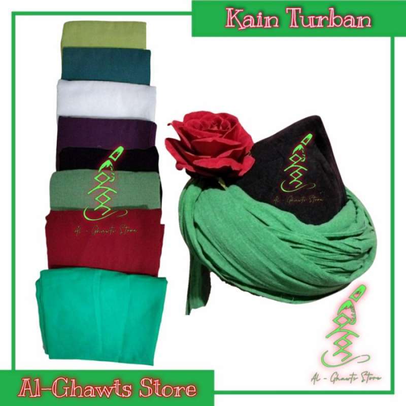 Promo Kain Turban | Imamah Sufi Untuk Peci Kuncung | 7 Meter Diskon 23% ...