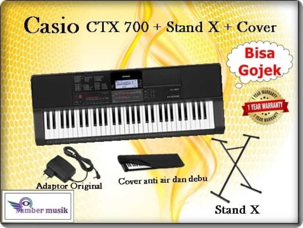 Promo Casio CTX 700 / CTX700 Garansi resmi 1th Diskon 23% di Seller ...