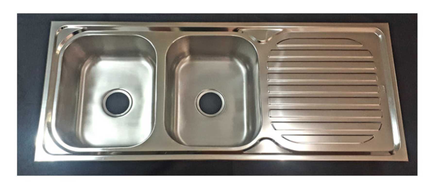 Jual Bak Cuci Piring Stainless 120 X 50 Kitchen Sink Bak Stainless Gs ...