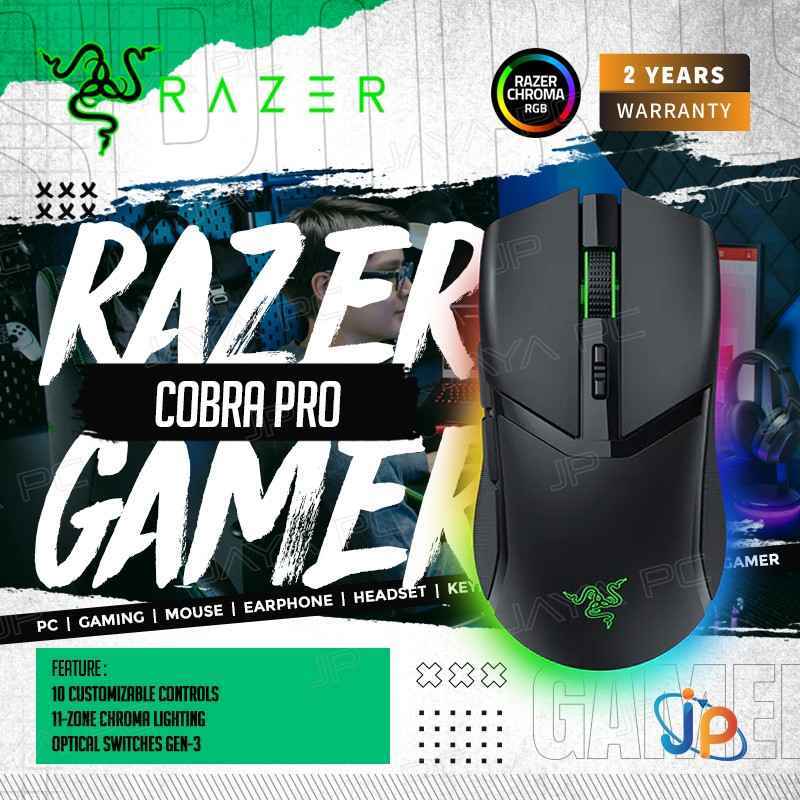 Jual Razer Cobra Pro Wireless Gaming Mouse RGB di Seller Jaya PC ...