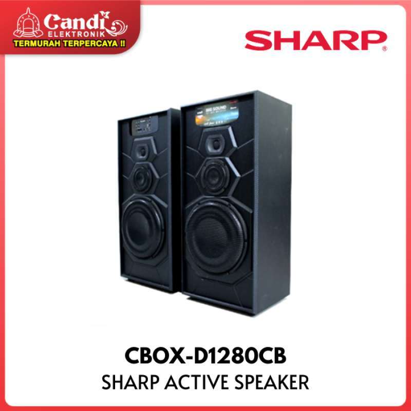 Promo Sharp Active Speaker Woofer 12 Inch Cbox-d1280cb Diskon 18% Di Seller Candi Elektronik ...