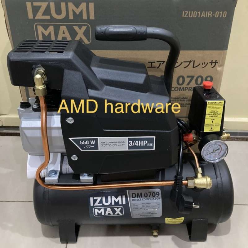 Jual Air Compressor Direct Kompresor Angin Listrik 3/4hp DD0709 Izumi ...