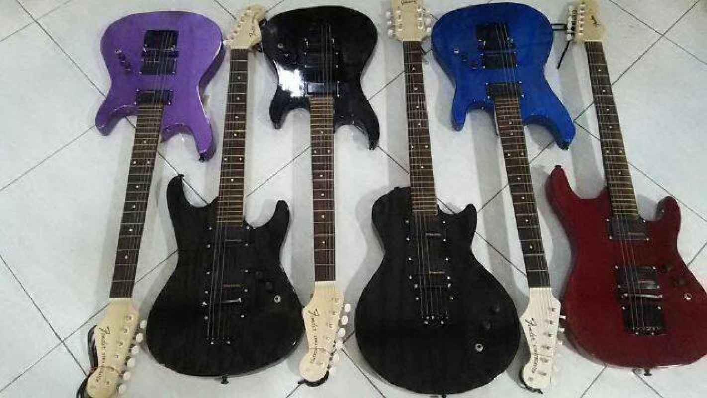 Promo gitar listrik melodi fender aneka warna Diskon 23% di Seller ...
