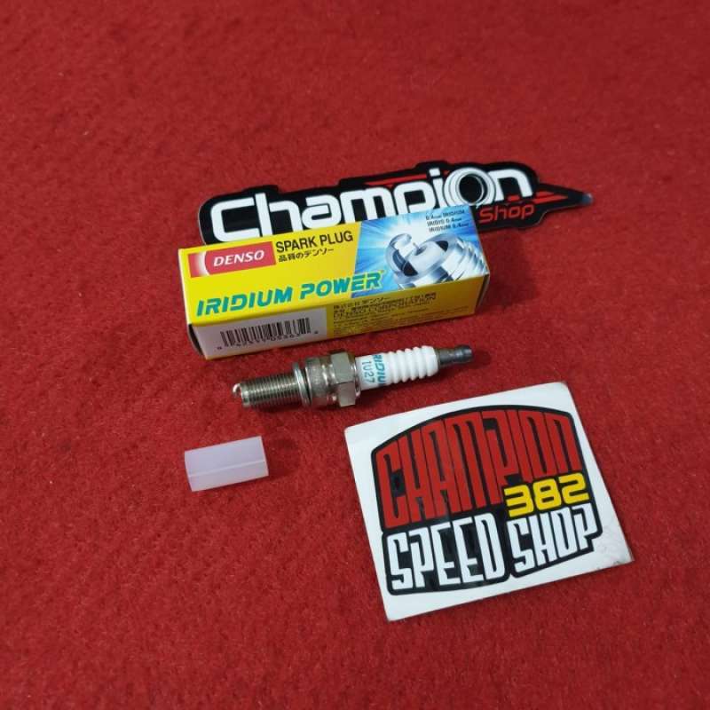 Promo Busi Racing Denso Iridium Power IU27 R15 V3 MT-15 MT-25 MX King W175___ Diskon 29% di ...