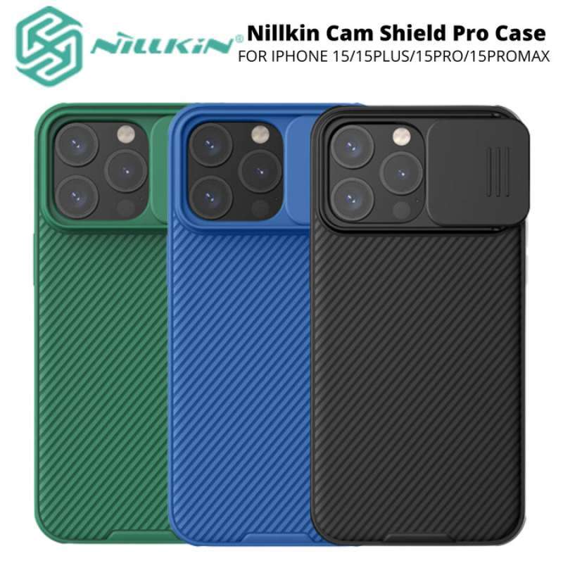 Jual Nillkin CamShield Pro Case iPhone 15 Pro Max Plus Cam Shield ...