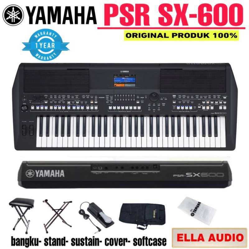 Jual Yamaha psr SX600 Keyboard yamaha sx 600 Original di Seller Graha ...