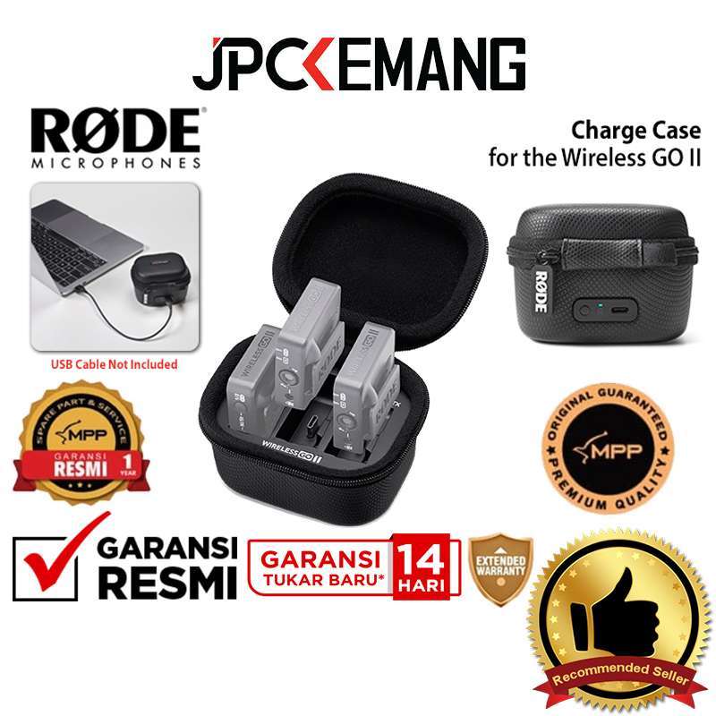 Promo Jpc Kemang Rode Charging Case Wireless Go Ii Charge Case Rode Go ...