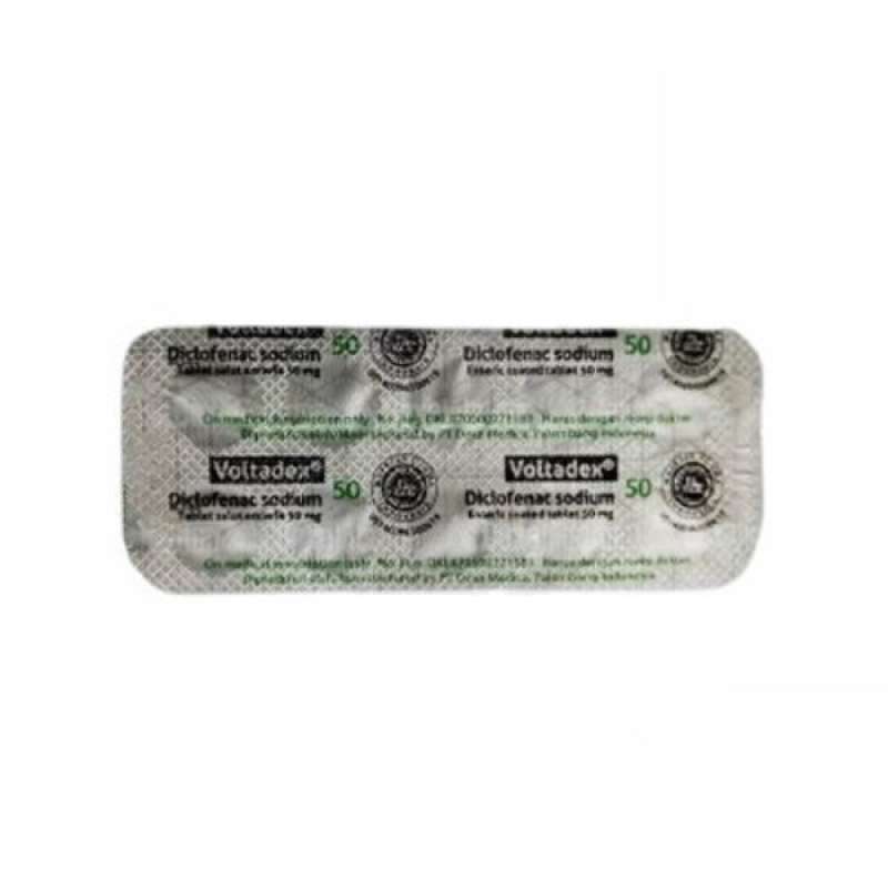 Jual Voltadex 50 Mg Strip 10 Kaplet Di Seller Apotek Hanira - Marga ...