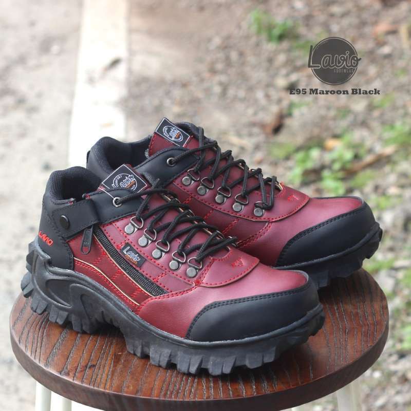 Promo Ukuran Jumbo ! Sepatu Big Size Pria Safety Boots Ujung Besi ...