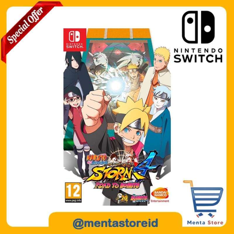 Promo Nintendo Switch Naruto Shippuden Ultimate Ninja Storm 4 Road to ...