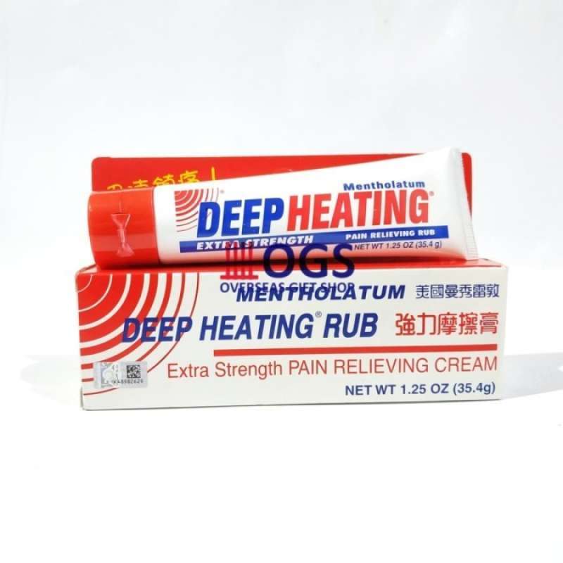 Jual Mentholatum Deep Heating Extra Strength Pain Relieving 35 Gr di ...