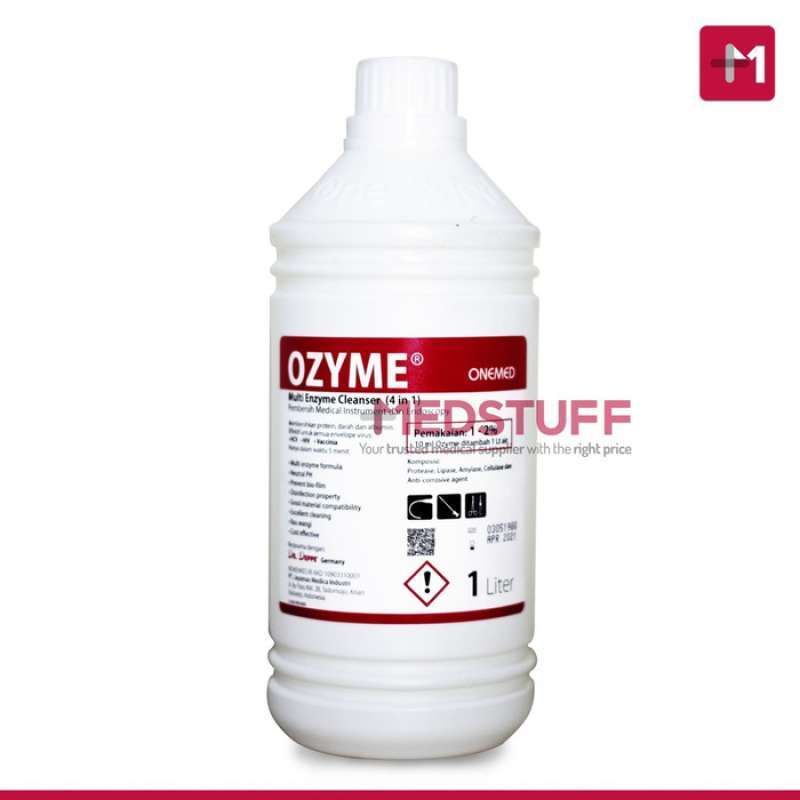 Promo Ozyme ( Multi Enzym ) 1L Pembersih Instrument Desinfektan ...