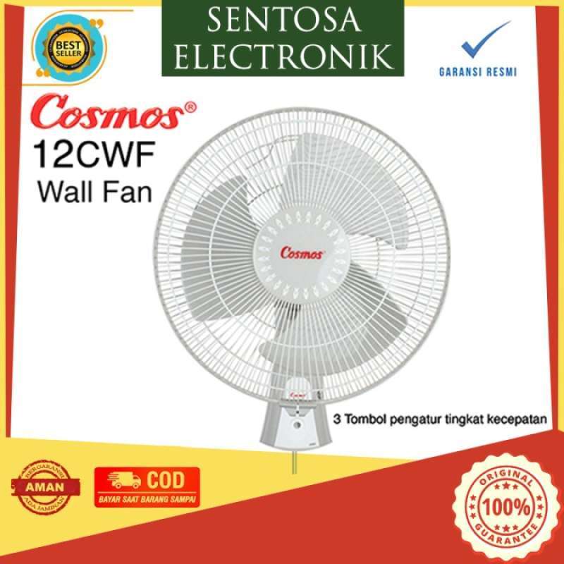 Promo Wall Fan 12 inch Cosmos 12-CWF wallfan cosmos 12 kipas angin dinding Diskon 23% di Seller ...