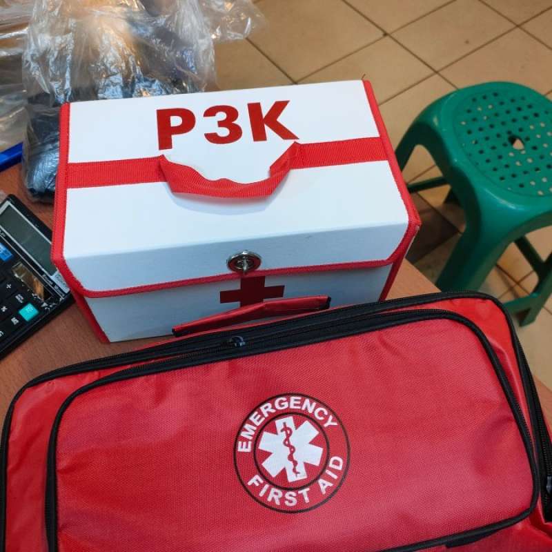 Jual Tas emergency kit P3K model selempang + isi obat P3K type B di ...