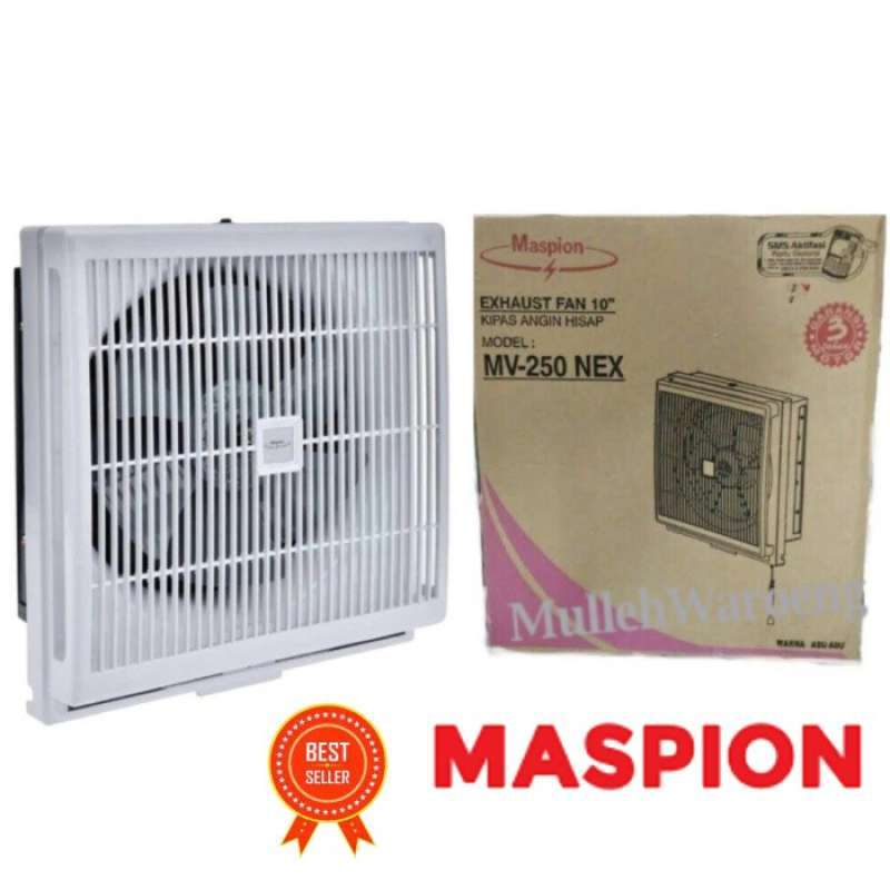 Jual Maspion Mv-250nex Exhaust Fan Wall Ukuran 10 Inch 30 Cm Untuk ...
