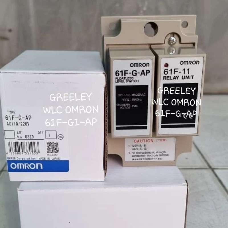 Jual Wlc/water Level Control Omron 61f-g-ap 1tangki Di Seller Himaga ...