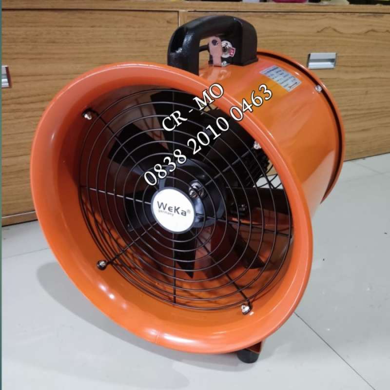 Jual Kipas Portable Blower Ventilator 8 10 12 14 16 Inch 220v Weka ...
