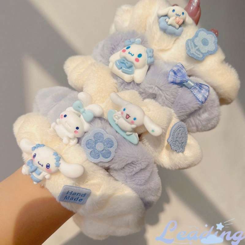 Promo Scrunchie Sanrio Kartun Lucu Kuromi Melody Cinnamoroll Rambut ...