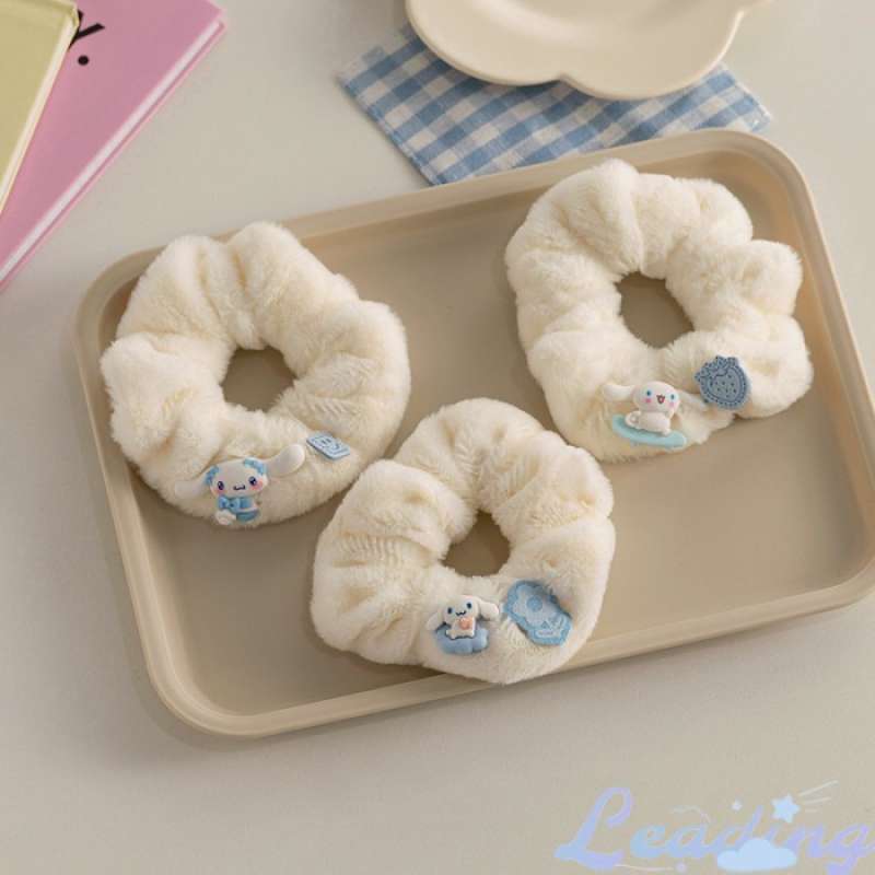 Promo Scrunchie Sanrio Kartun Lucu Kuromi Melody Cinnamoroll Rambut ...