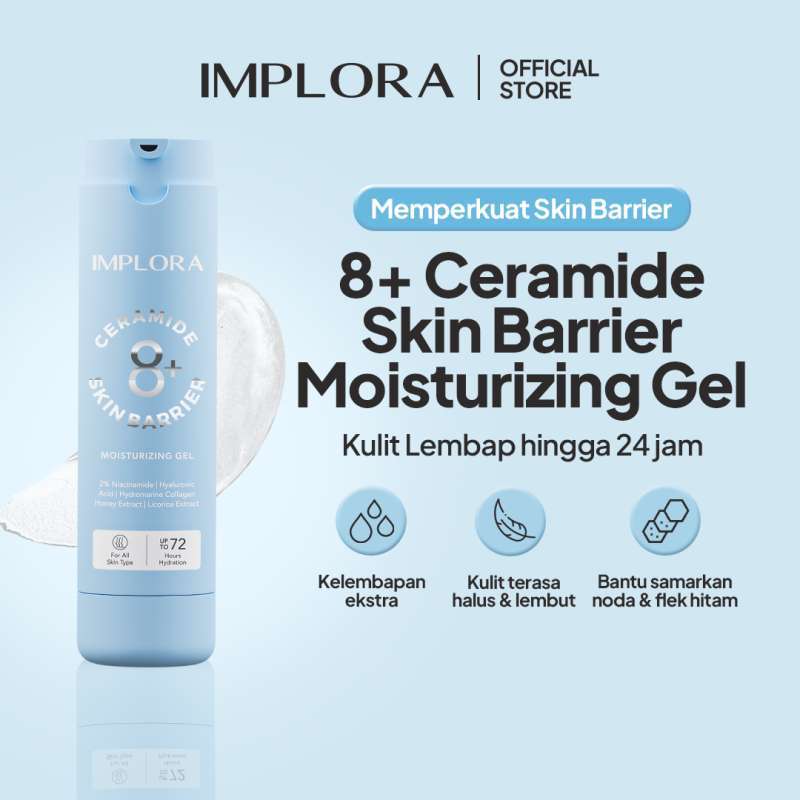 Jual Implora 8+ Ceramide Skin Barrier Moisturizing Gel di Seller ...