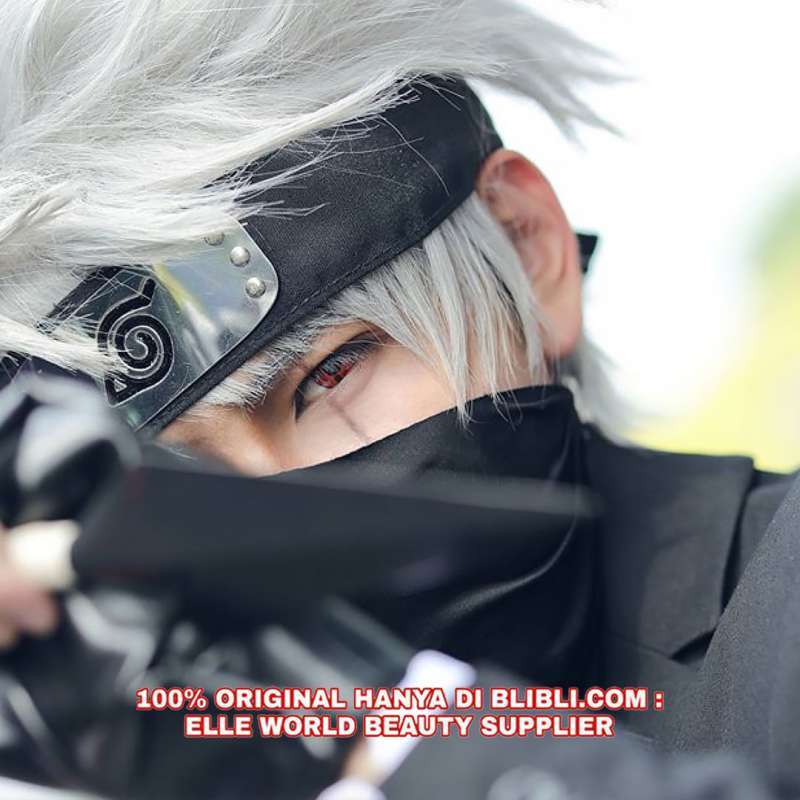 Jual Ready Stock Free Ikat Kepala - Full Wig Kakashi Hatake Wig Hatake ...