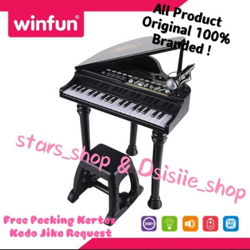 Jual Winfun Symphonic Grand Piano Set Original / Piano Anak Di Seller ...