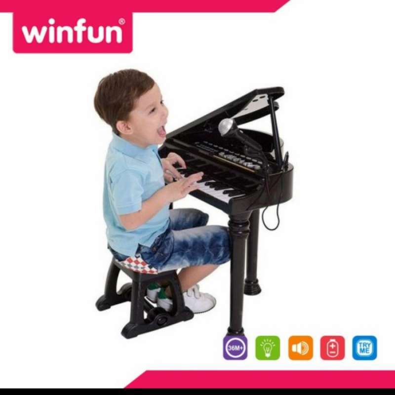 Jual Winfun Symphonic Grand Piano Set Original / Piano Anak Di Seller ...