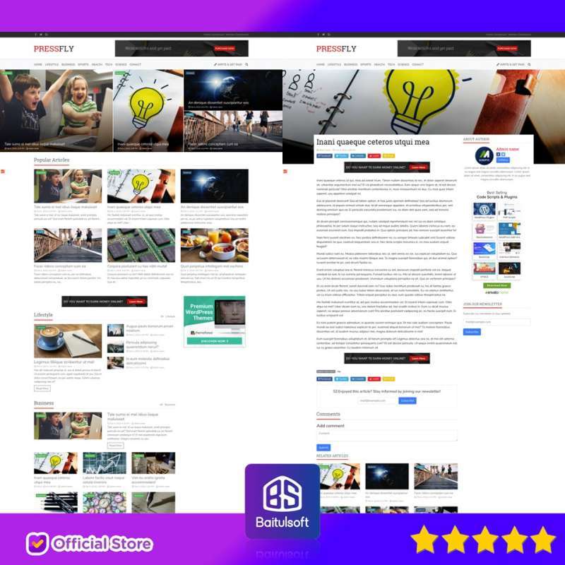 Promo SOURCE CODE APLIKASI PRESSFLY - MONETIZED ARTICLES SYSTEM BY BAITULSOFT Diskon 96% di ...