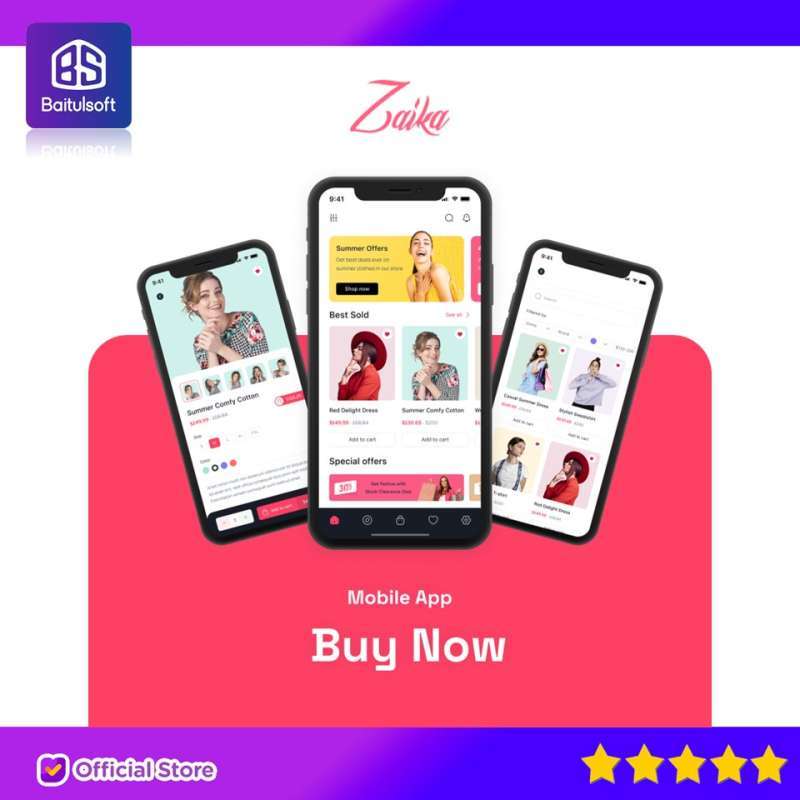 Promo Source Code Aplikasi Zaika Ecommerce Cms Laravel Ecommerce