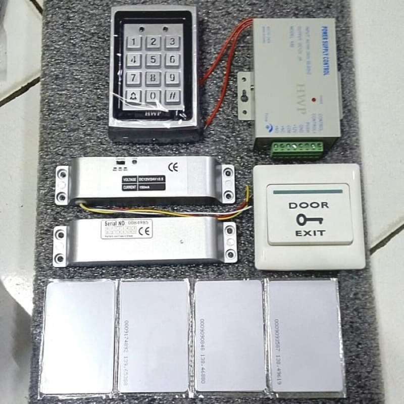 Promo Paket Akses Kontrol/door Lock/rfid/kunci Password Pintu Diskon 23 ...