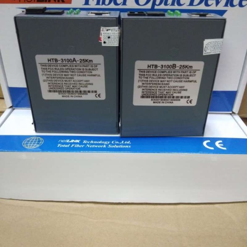 Promo Media Converter FO Fiber Optic to LAN Netlink HTB-3100 A/B Diskon ...