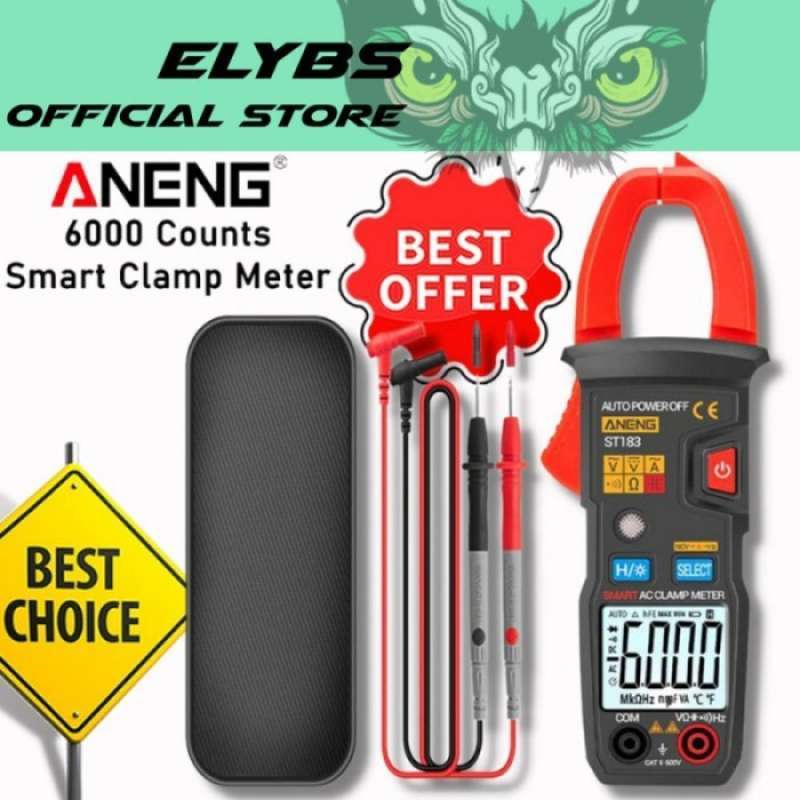 Jual Tang Amper Ampere Digital Clamp Multimeter Voltage Current Tester ...