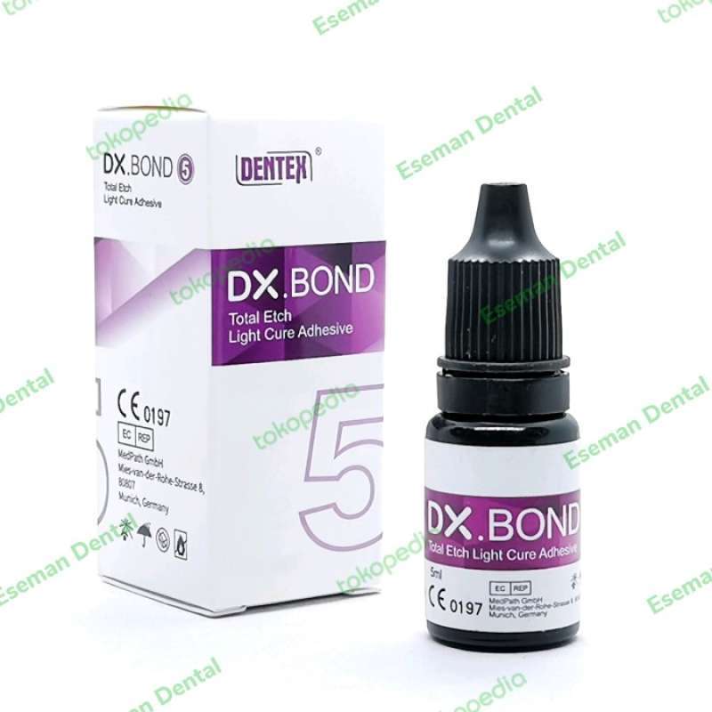 Promo Dx Bond 5ml Total Etch Light Cure Bonding Dentex Komposit Dental Gigi Diskon 23% Di Seller ...