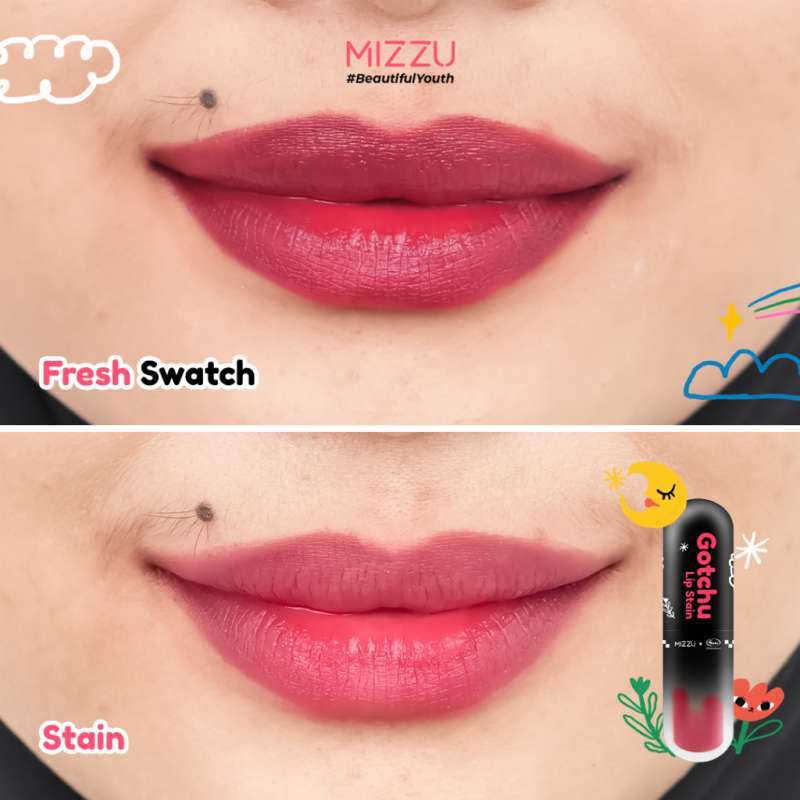 Jual MIZZU X SASA GOTCHU LIP STAIN 3GR di Seller Noona Cosmetic Centre ...