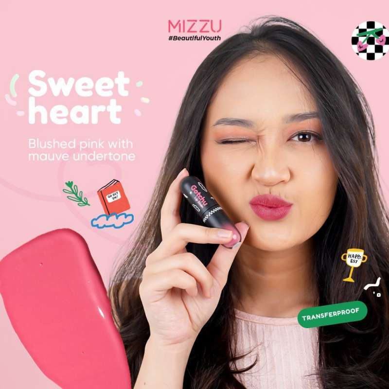 Jual MIZZU X SASA GOTCHU LIP STAIN 3GR di Seller Noona Cosmetic Centre Jakarta - Curug Sangereng ...