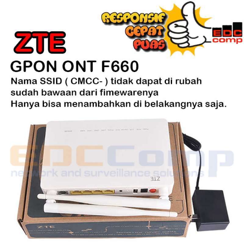 Promo ZTE F660 v8 Gpon ONT WiFi|ONU ZTE F660 V8.0 FTTH Diskon 23% di Seller Silia Store ...