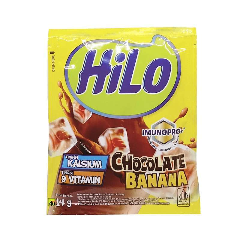 Jual Hilo - Chocolate Drink Reguler - Paket 5 Sachet Di Seller ...