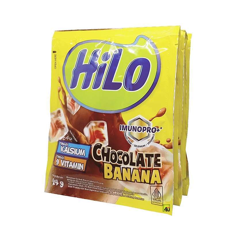Jual Hilo - Chocolate Drink Reguler - Paket 5 Sachet Di Seller ...