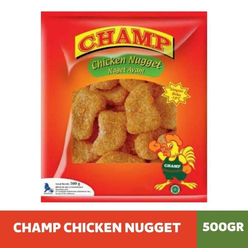 Promo Champ Chicken Nugget 1kg & Abc 500gr | Naget Ayam Champ 500gr ...