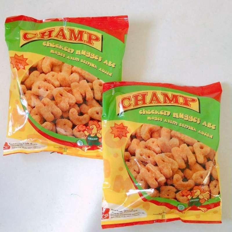 Jual Champ Chicken Nugget 1kg & Abc 500gr | Naget Ayam Champ 500gr ...