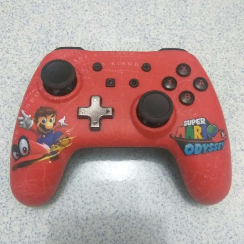 Jual Nintendo Switch Pro Controller Super Mario Odyssey Di Seller ...