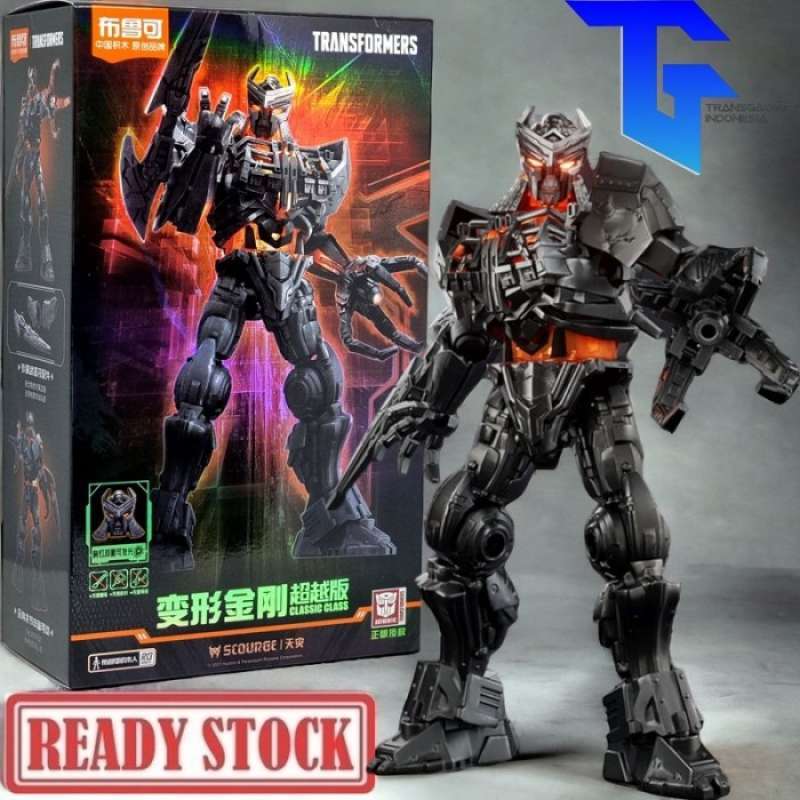 Promo Buluke Bloks Transformers Rotb Bumblebee + Scourge + Diorama ...