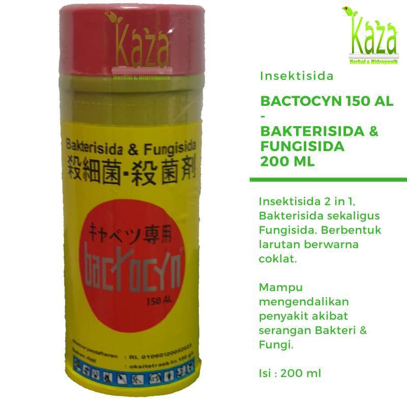 Jual Insektisida Bactocyn 150 AL 200 ml - Bakterisida Fungisida di ...