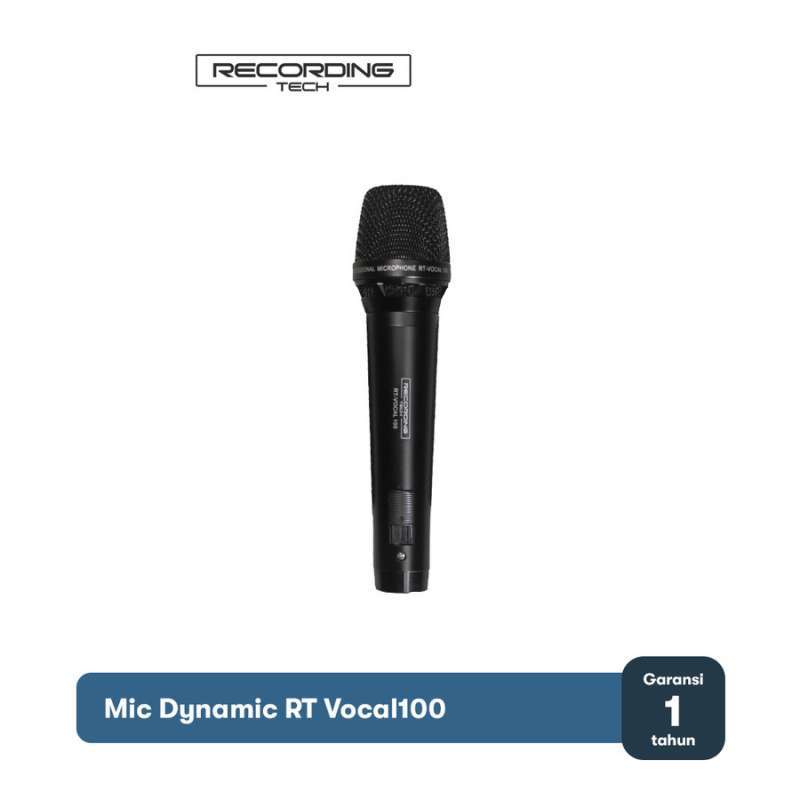 Jual Recording Tech RT Vocal 100 Professional Dynamic Mic di Seller ...