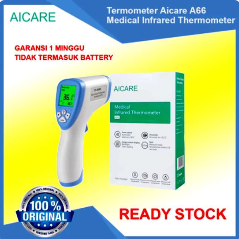 Promo Termometer Aicare A66 Medical Infrared Thermometer Diskon 23% di ...